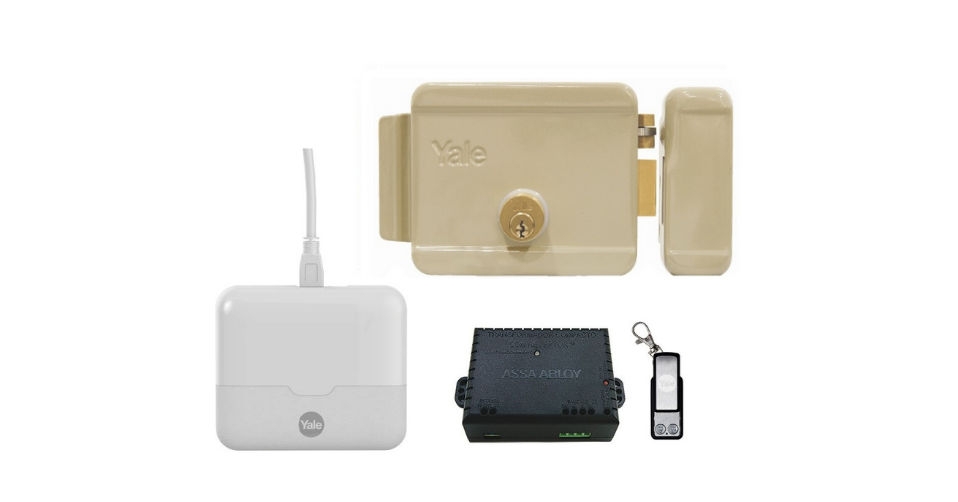 Kit Yale Hub + Cerradura Eléctrica 670